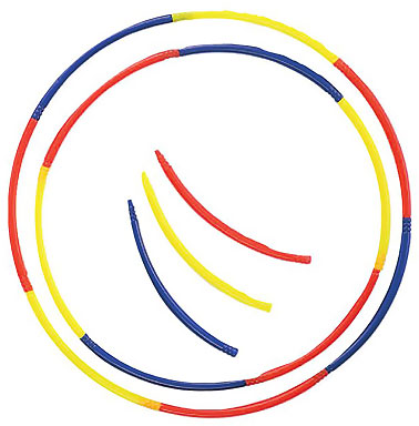 Champion Sports Segmented Hula Hoops (120 pcs) - Playground Equipment ...