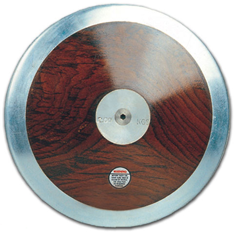 Champro Sports Track & Field Wooden Discus - Playground Equipment and Gear