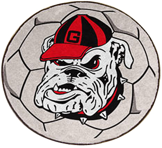Fan Mats University of Georgia Soccer Ball. - Fan Gear