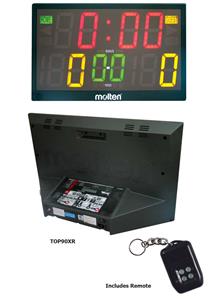 Molten Deluxe Multi-Sport Timer w/Wireless Remote - Soccer Equipment ...