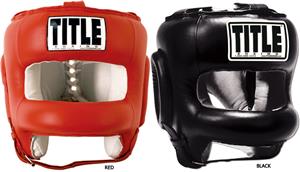 Title Boxing Face Protector Training Headgear - MMA Equipment and Gear