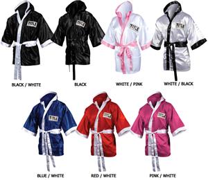 Title Boxing 3/4 Length Stock Satin Robes - Closeout Sale - MMA ...