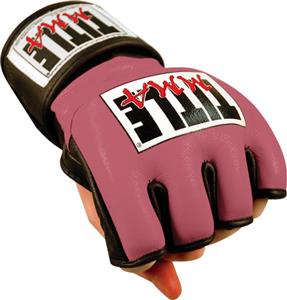 Title Boxing Pink MMA Cage & Competition Gloves - MMA Equipment and Gear
