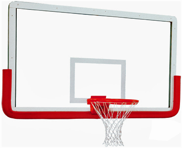 Gared 3011RG 72" Pro Outerlimit Glass Backboards - Basketball Equipment ...