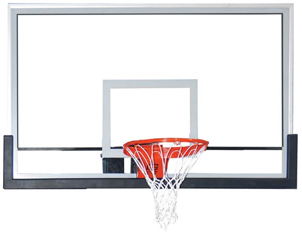 Gared BB72G50HH 42" x 72" Outdoor Glass Backboards - Basketball ...