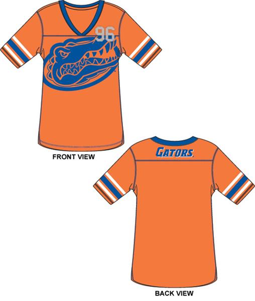 Florida Gators Jersey Color Tunic - Fan Gear