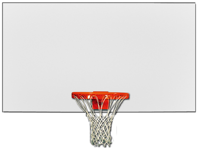 Gared 1272 42" x 72" Steel Rectangular Backboards - Basketball ...