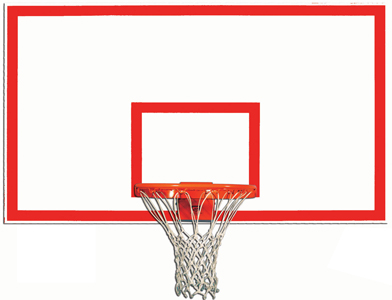 Gared 42" x 72" Wood Rectangular Backboards - Basketball Equipment and Gear