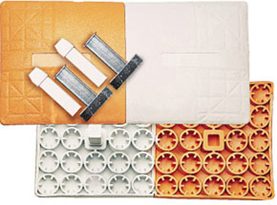 Champion Sports Baseball Pro Double First Base Set - Baseball Equipment ...