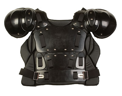 E4836 baseball umpire outside chest shield 13" P220
