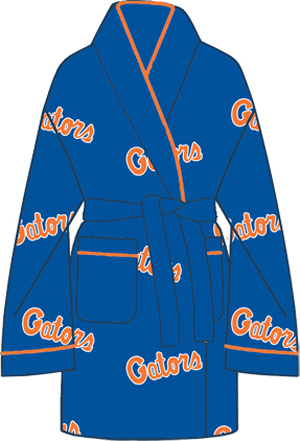 Florida Gators Womens Fleece Bath Robe - Fan Gear