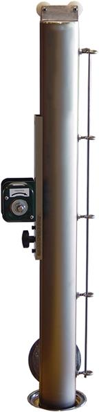 Gared One-Court Indoor Aluminum Tennis Systems - Soccer Equipment and Gear