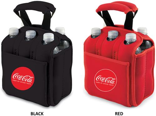 E49279 Picnic Time Coca Cola Insulated 6 Pk Drink Holder