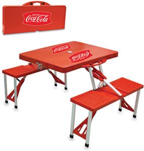Picnic Time Coca Cola Portable Picnic Table - Soccer Equipment and Gear