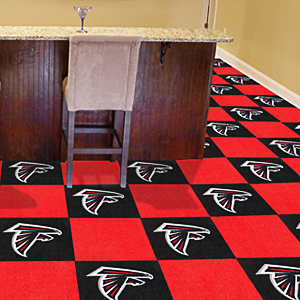 Fan Mats NFL Atlanta Falcons Carpet Tiles - Fan Gear