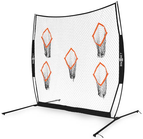 E51950 Bow Net Football QB5 Passing Pocket Net