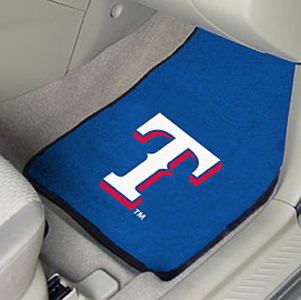Fan Mats Texas Rangers Carpet Car Mats (set) - Fan Gear