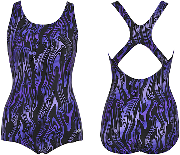 Dolphin Xtra Life LYCRA Lap Swimsuit Prints - Swimming Equipment and Gear