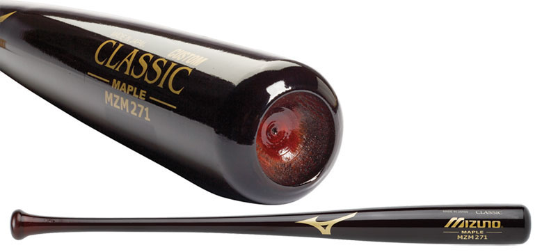 E5336 Mizuno Classic Maple Baseball Bats Mahogany