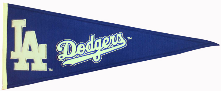 E53361 Winning Streak Los Angeles Dodgers MLB Pennant