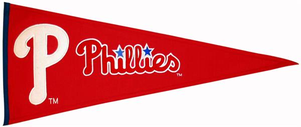 Winning Streak Philadelphia Phillies MLB Pennant - Fan Gear