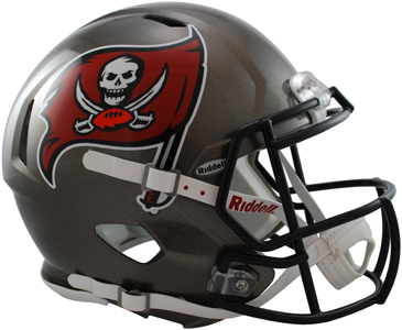 NFL Buccaneers On-Field Full Size Helmet (Speed) - Fan Gear