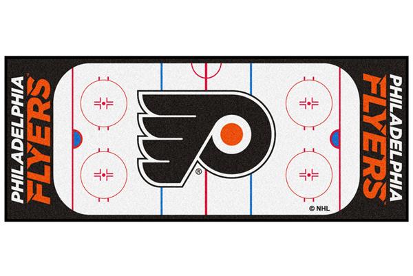 Fan Mats NHL Philadelphia Flyers Rink Runners - Fan Gear
