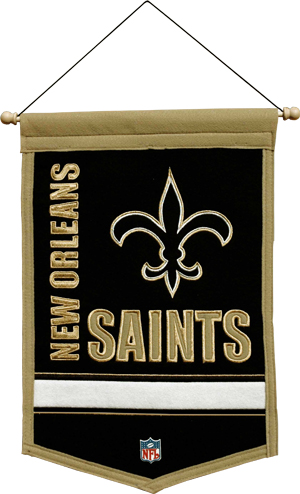 E54379 Winning Streak NFL New Orleans Saints Banner