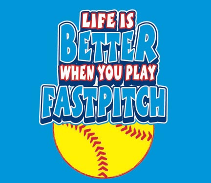 LIFE IS BETTER softball tshirts gifts - Baseball Equipment & Gear