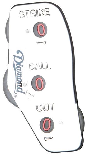 Diamond UMP-SI3 Strike 3 Function Chrome Umpire Indicator - Baseball ...