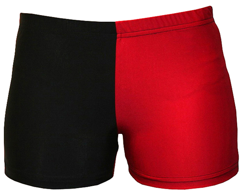 Gem Gear 4 Panel Red Compression Shorts - Soccer Equipment and Gear