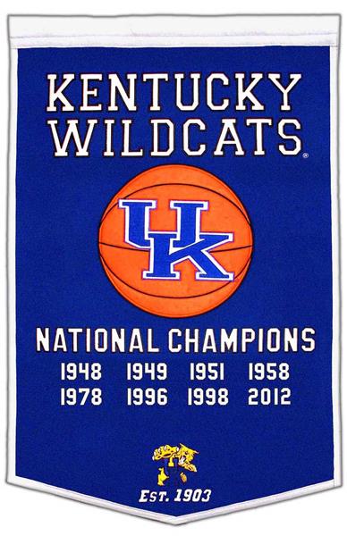 Winning Streak NCAA University of Kentucky Banner - Fan Gear
