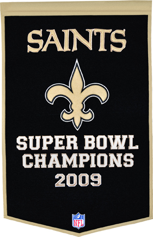Winning Streak NFL New Orleans Saints Banner - Fan Gear