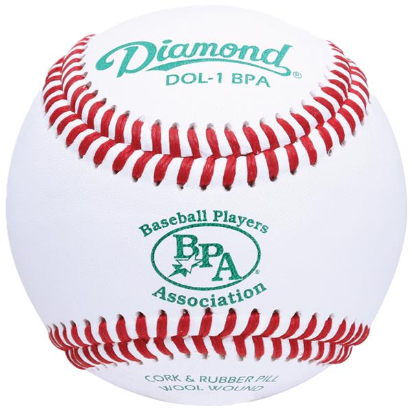 Diamond DOL-1 BPA Baseballs (DZ) - Baseball Equipment & Gear