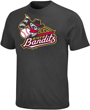 Minor League Quad Cities River Bandits Crewneck - Fan Gear