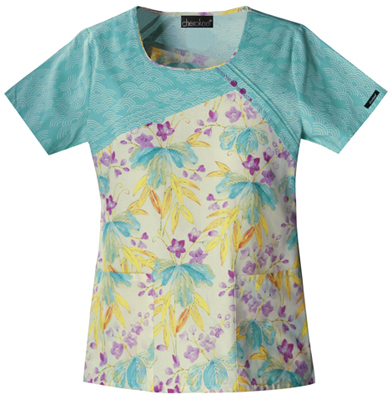 Cherokee Women's Runway Scoop Neck Scrub Tops - Cheerleading Equipment ...