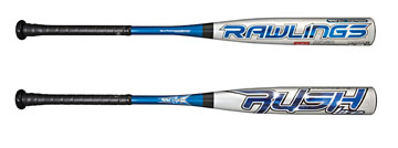 Rawlings High School Rush Comp. Lite Baseball Bats - Baseball Equipment ...