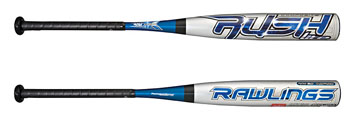 Rawlings Sr League Rush Comp Lite Baseball Bats - Baseball Equipment & Gear