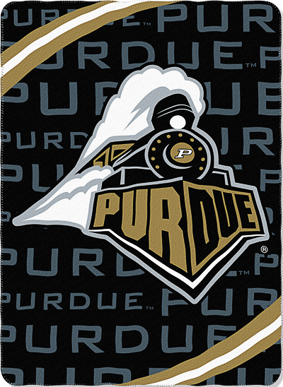 Northwest NCAA Purdue Univ. Fleece Force Throw - Fan Gear