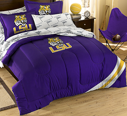 Northwest NCAA LSU Full Bed in Bag Set - Fan Gear