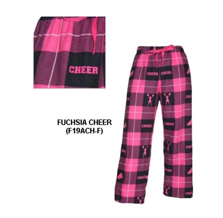 Boxercraft Cheer Flannel Sleepwear Pants - Cheerleading Equipment and Gear