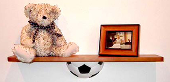 Laning Custom Design Soccer Trophy Shelf - Soccer Equipment and Gear