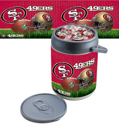 Picnic Time NFL San Francisco 49ers Can Cooler - Fan Gear