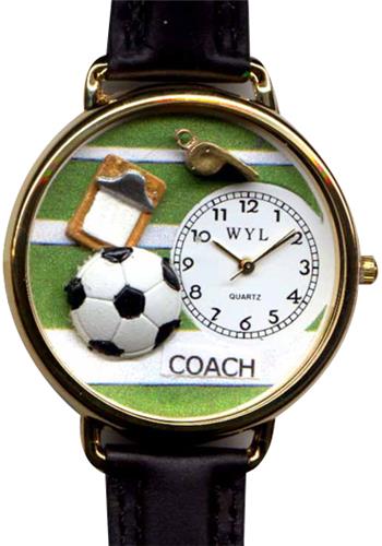 Soccer Coach Gold Watch - Soccer Equipment and Gear
