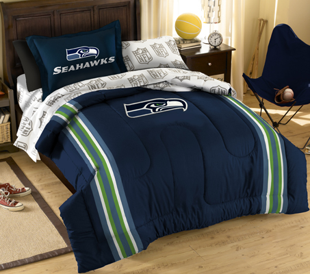 Northwest NFL Seattle Seahawks Twin Bed In A Bag - Fan Gear