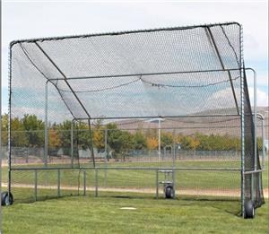 WTAT2200 Portable Backstop Baseball/Softball Cage - Baseball Equipment ...