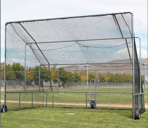 WTAT2200 Portable Backstop Baseball/Softball Cage - Baseball Equipment ...