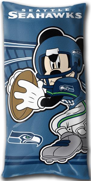 Northwest NFL Seattle Seahawks Mickey Pillows - Fan Gear