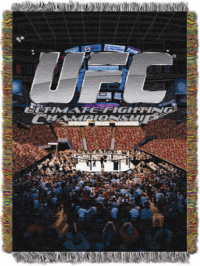 Northwest UFC Cage Fight Logo 60" Tapestry Throws - MMA Equipment and Gear