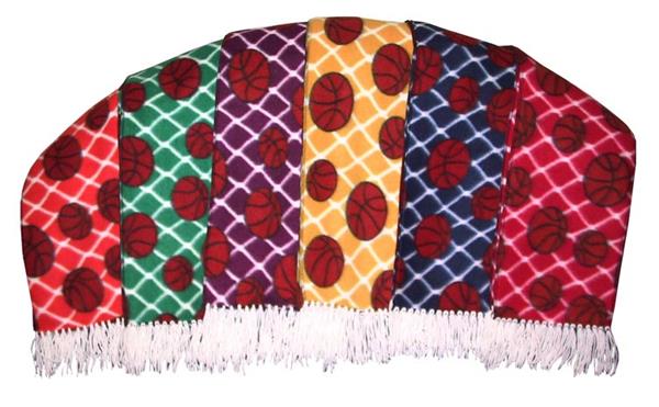 Fleece basketball scarves -unique Christmas gifts - Closeout Sale ...